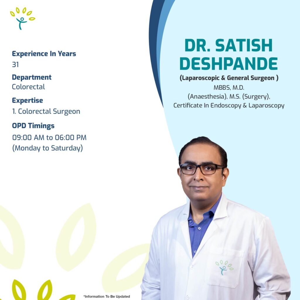 Dr. Satish Deshpande – Kamalnayan Bajaj Hospital