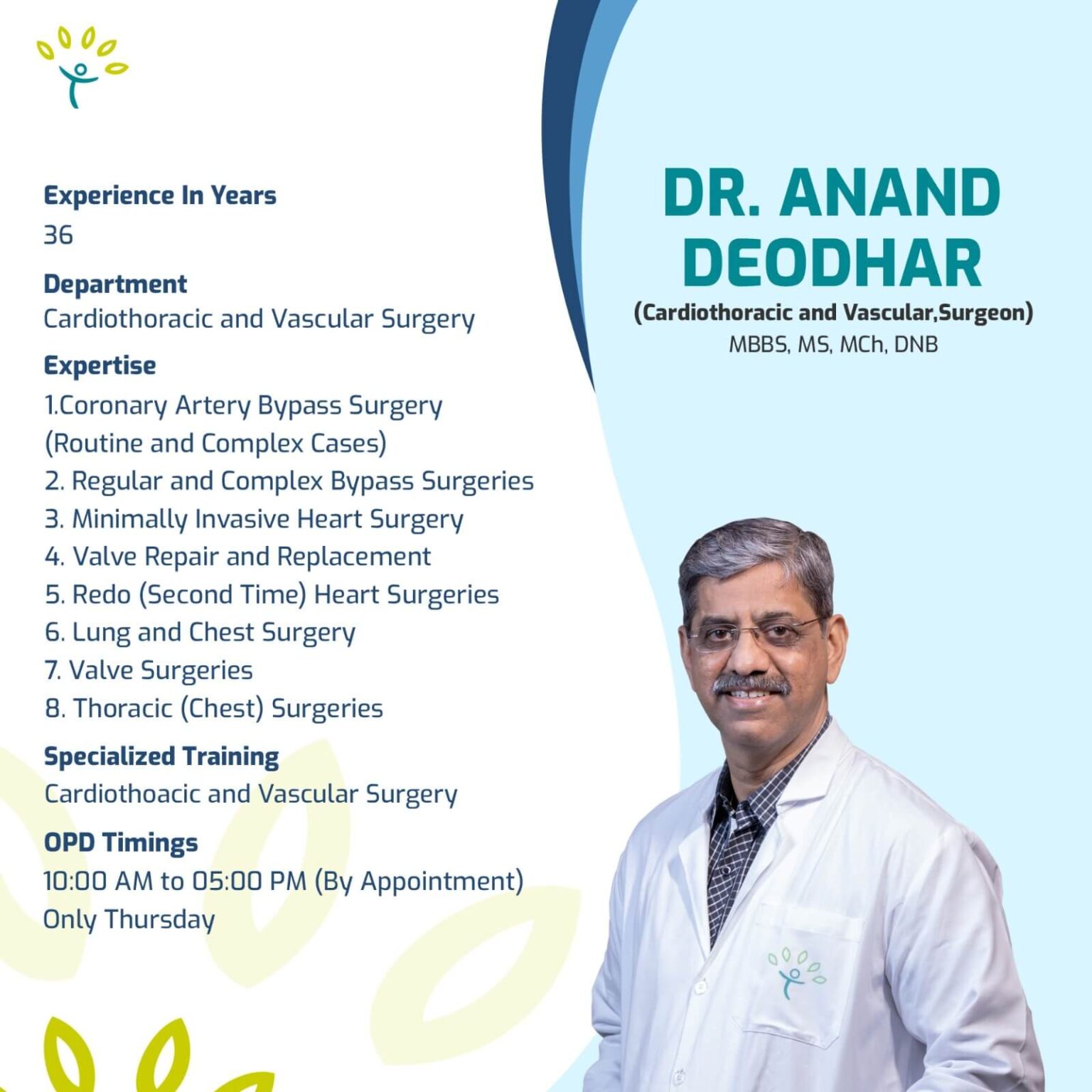 Dr. Anand Deodhar – Kamalnayan Bajaj Hospital