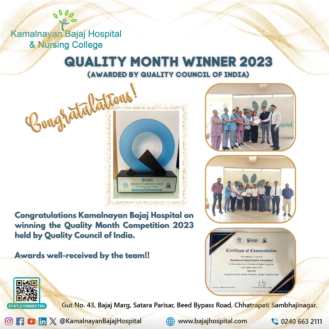 Quality Month Winner 2023, Awarded by Quality Council of India ...